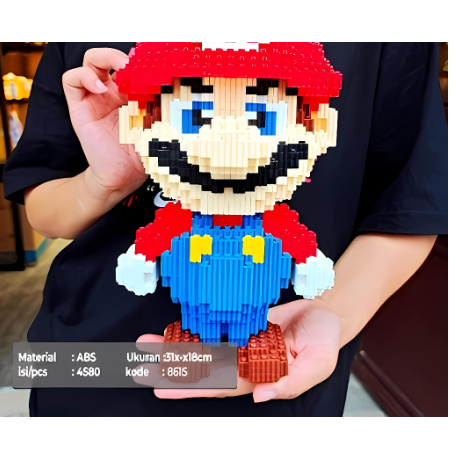 Jual Nano Block Mario Medium Bricks Education Nano Block / Mainan Balok ...