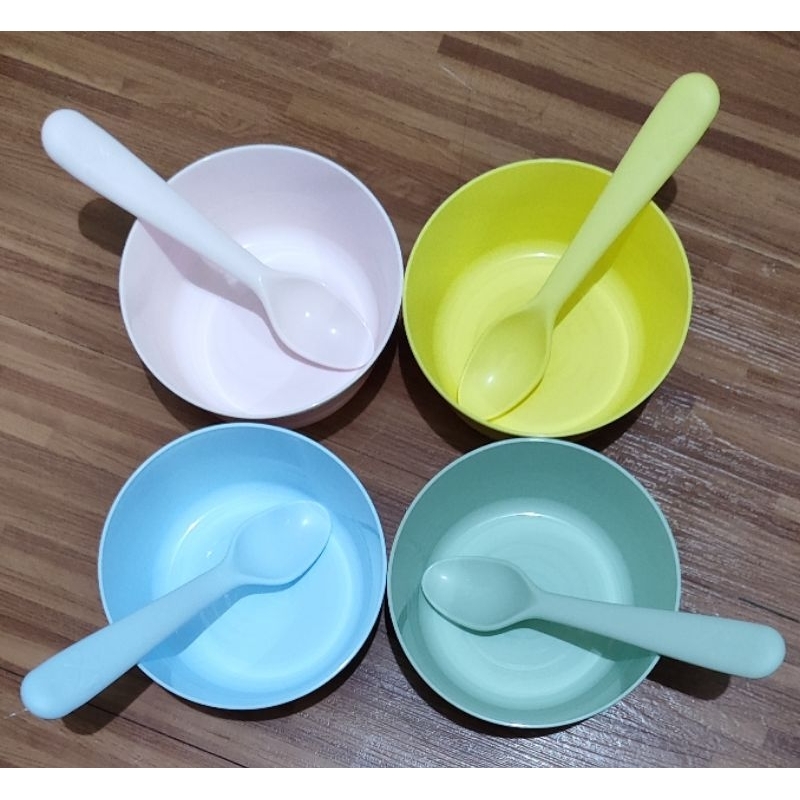 Jual SET MANGKOK BABY + SENDOK IKEA | Shopee Indonesia