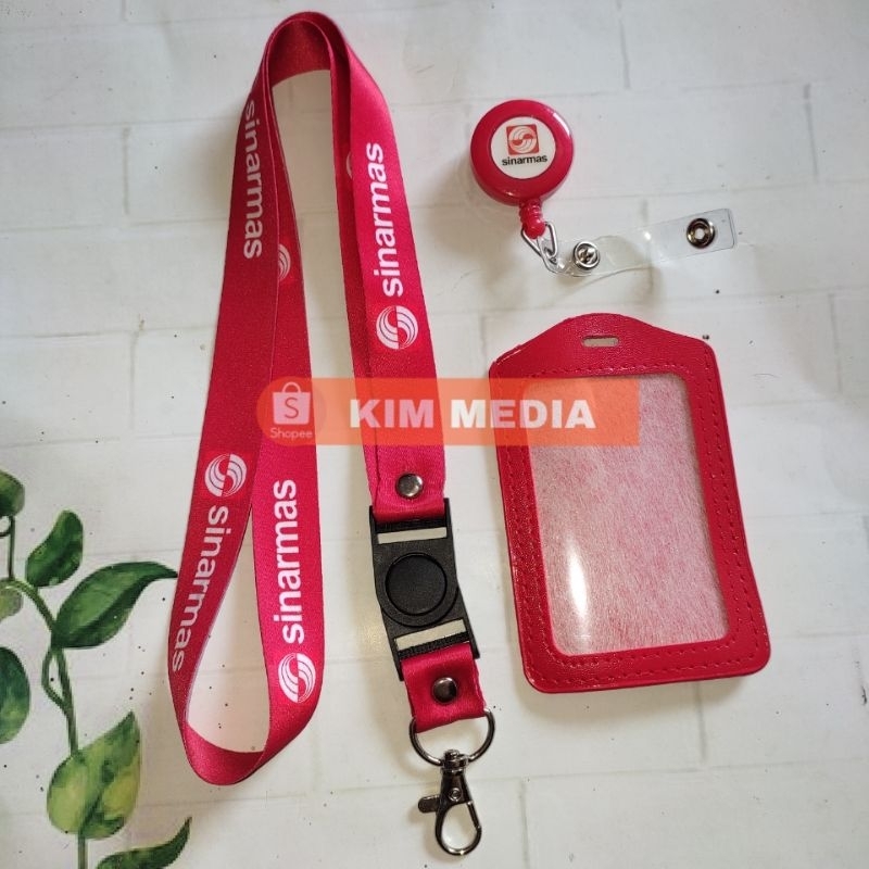 Jual Tali idcard SINARMAS MERAH PRINTING SINARMAS MULTIFINANCE SINARMAS ...