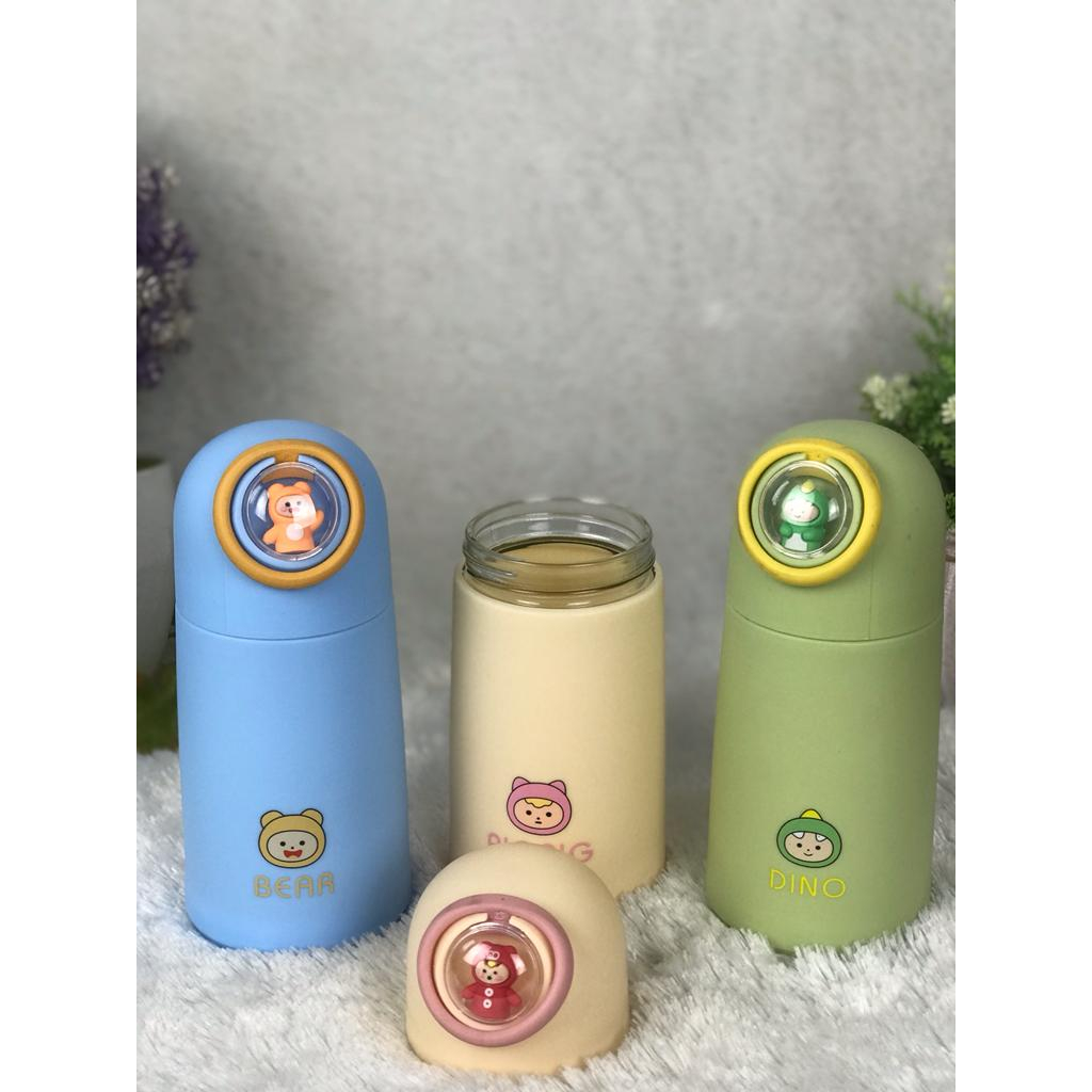 Jual Promo Botol Kaca Dino Mini 330ml Import & Kardus | Botol Minum ...