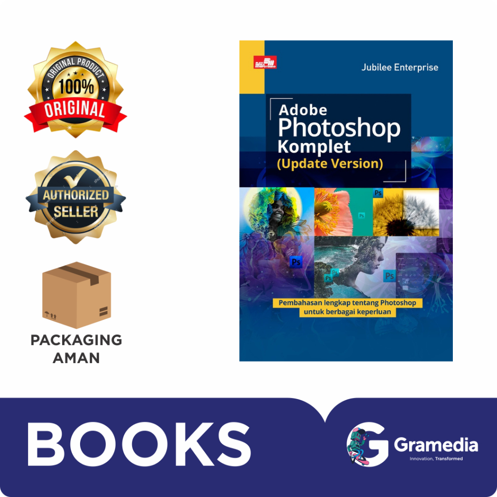 Jual Gramedia Bandung - Adobe Photoshop Komplet (Update Version) | Shopee Indonesia