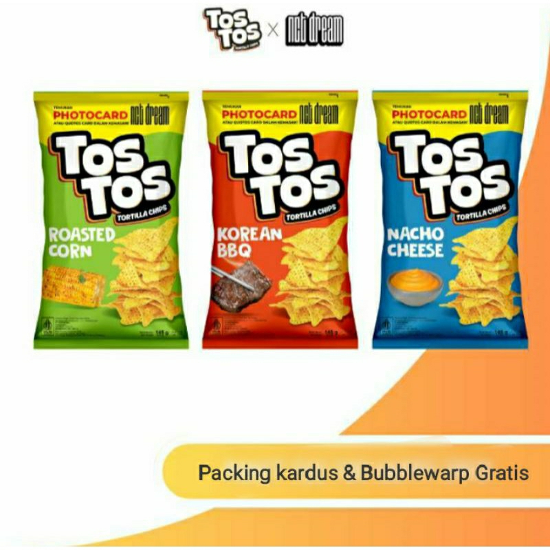 Jual [Dapat Freebies] TOS TOS X NCT DREAM Snack Tortilla Chips Dua ...