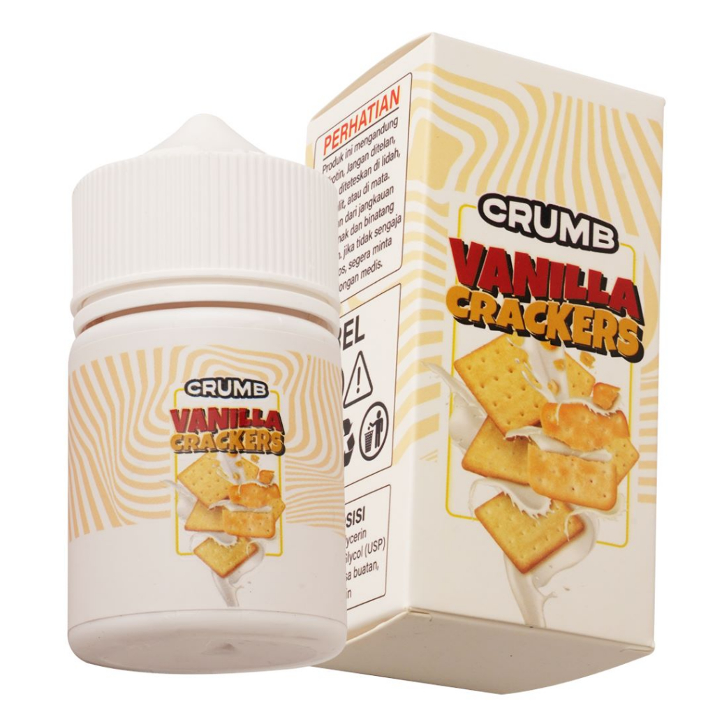 Jual Liquid Vape Vapor Crumb Series Vanilla Crackers 60ML By JP Product ...
