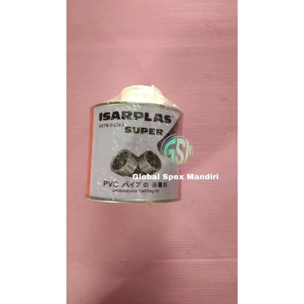 Jual LEM ISARPLAS 400 GR / LEM PIPA PRALON PVC KALENG 400 Gram | Shopee ...