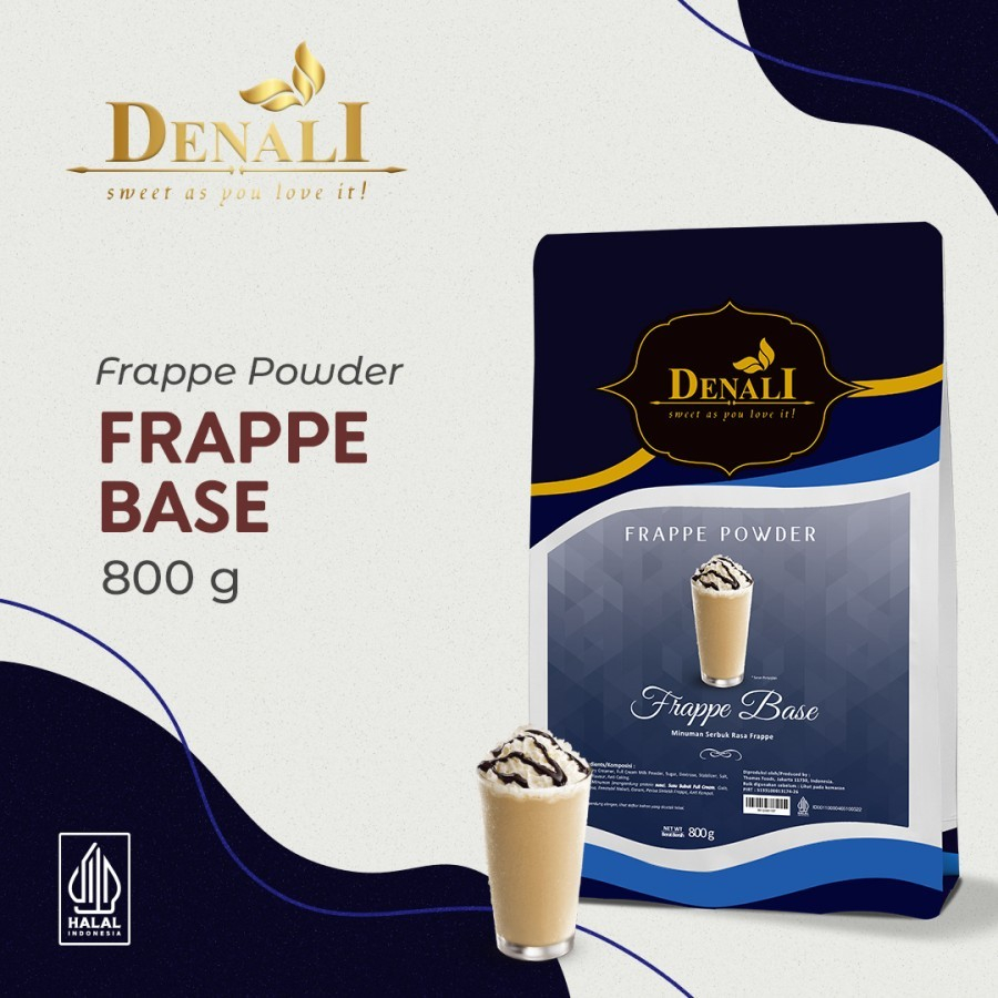 Jual Denali Frappe Base Powder / powder Frappe Base Denali | Shopee ...