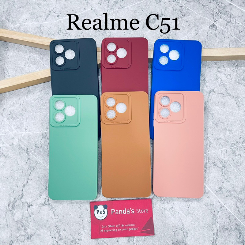 Jual Softcase Pro Camera Realme C51 / C51s Candy Case Full Color 3D ...
