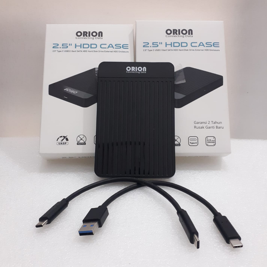 Jual hdd enclosure case casing eksternal orion type C | Shopee Indonesia