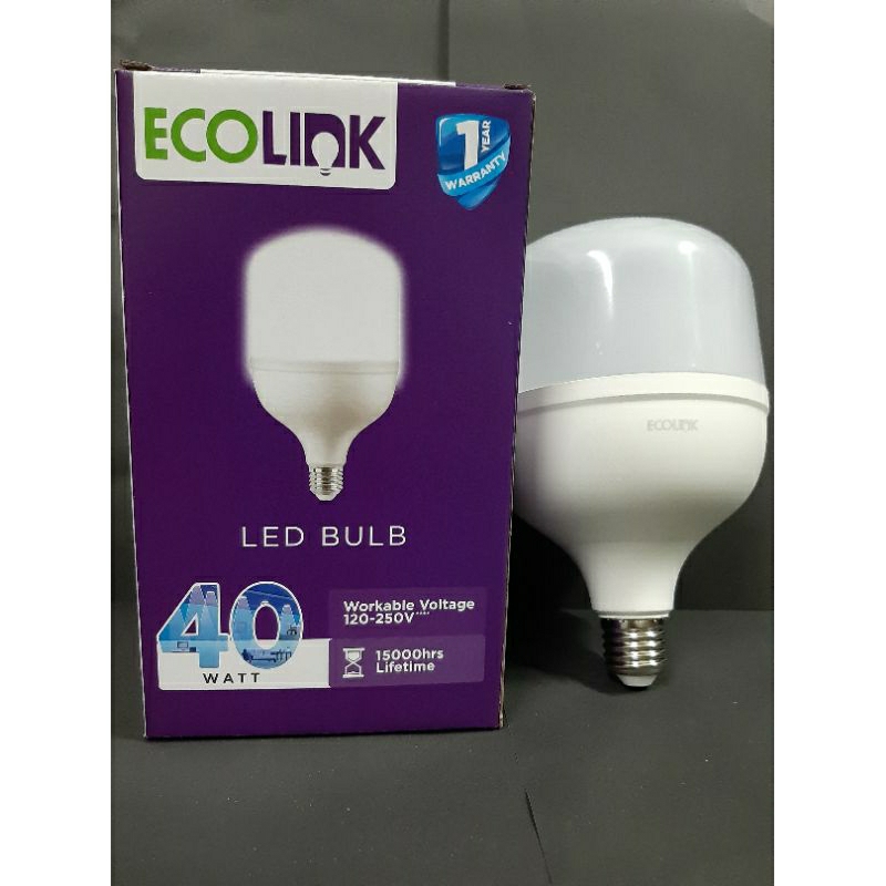 Jual Lampu Led Bulb Ecolink 40W | Shopee Indonesia