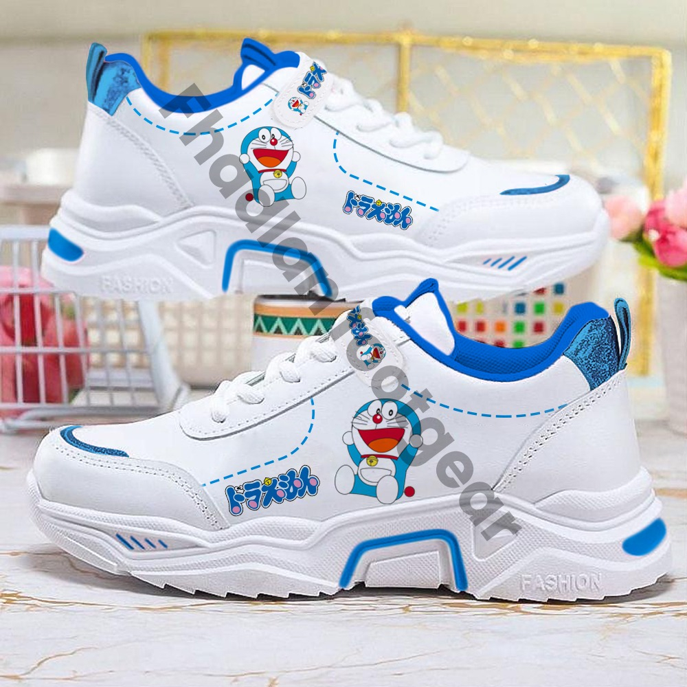 Jual Sneakers anak Karakter Doraemon Sepatu ANAK Unisex-Sepatu ANAK ...