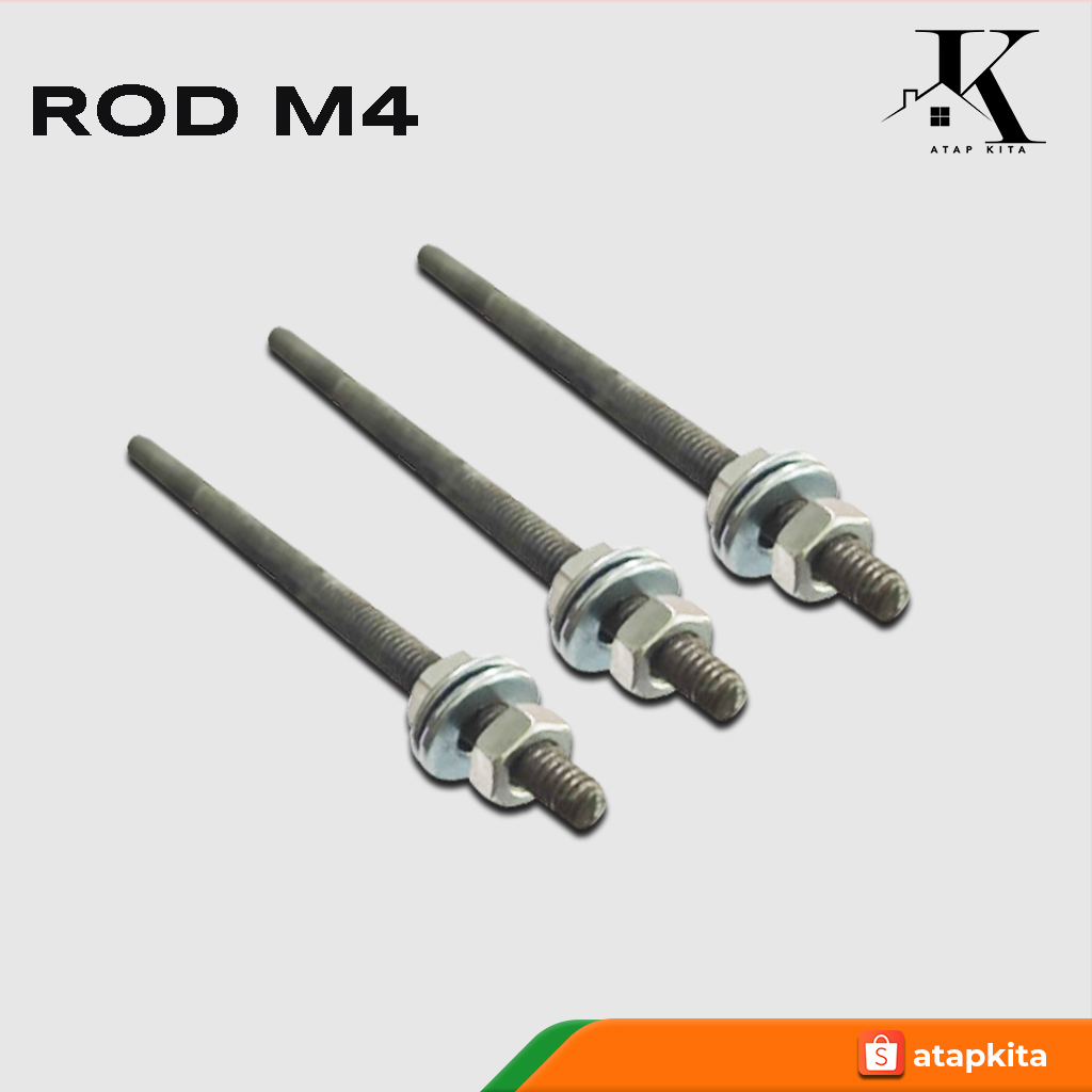Jual Rangka Gantungan / Rod M4 / Gantungan Plafon / Kawat Gantungan ...