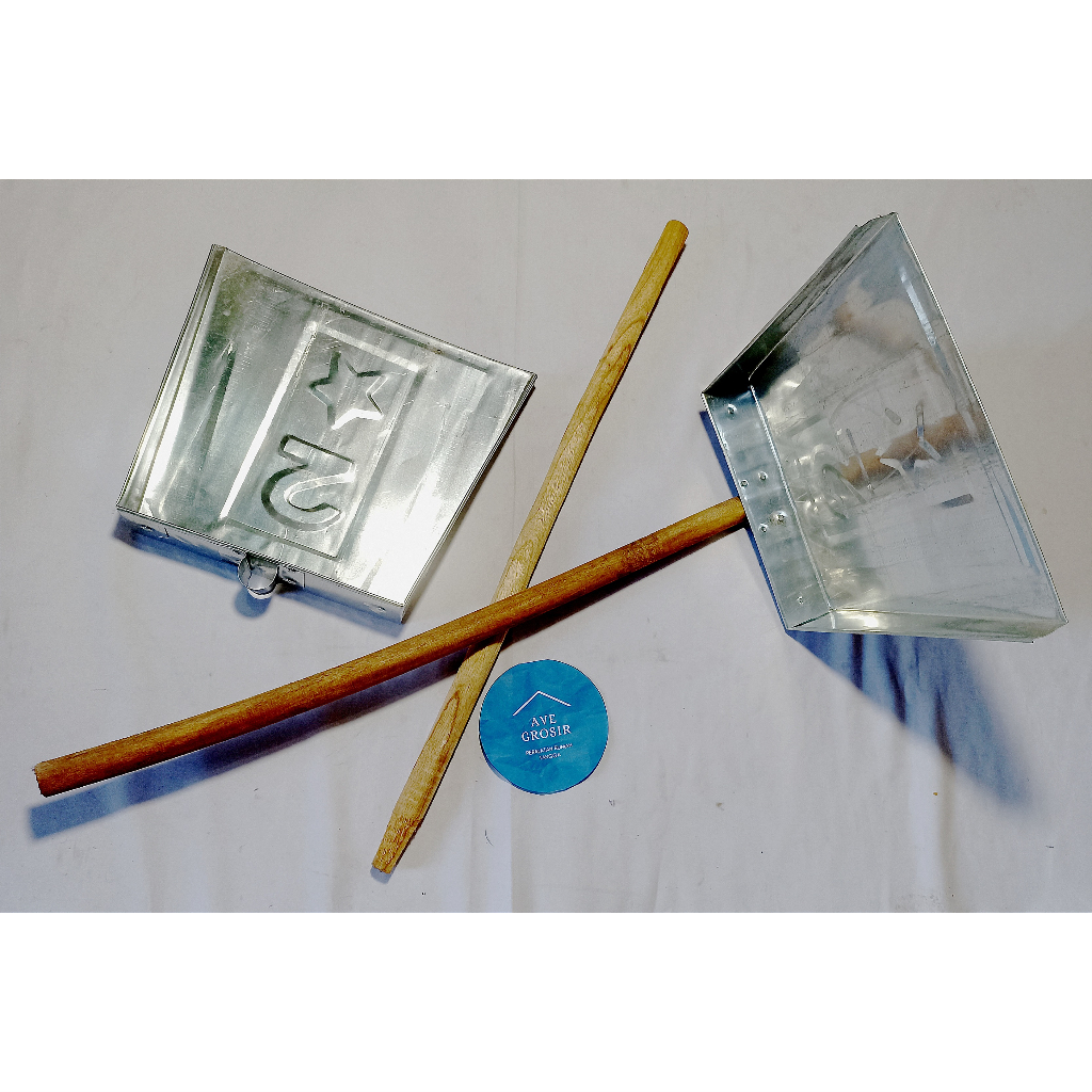 Jual CIKRAK PLAT SENG PENGKI PENGKY SEROK SEKOP SKOP SAMPAH GAGANG KAYU ...