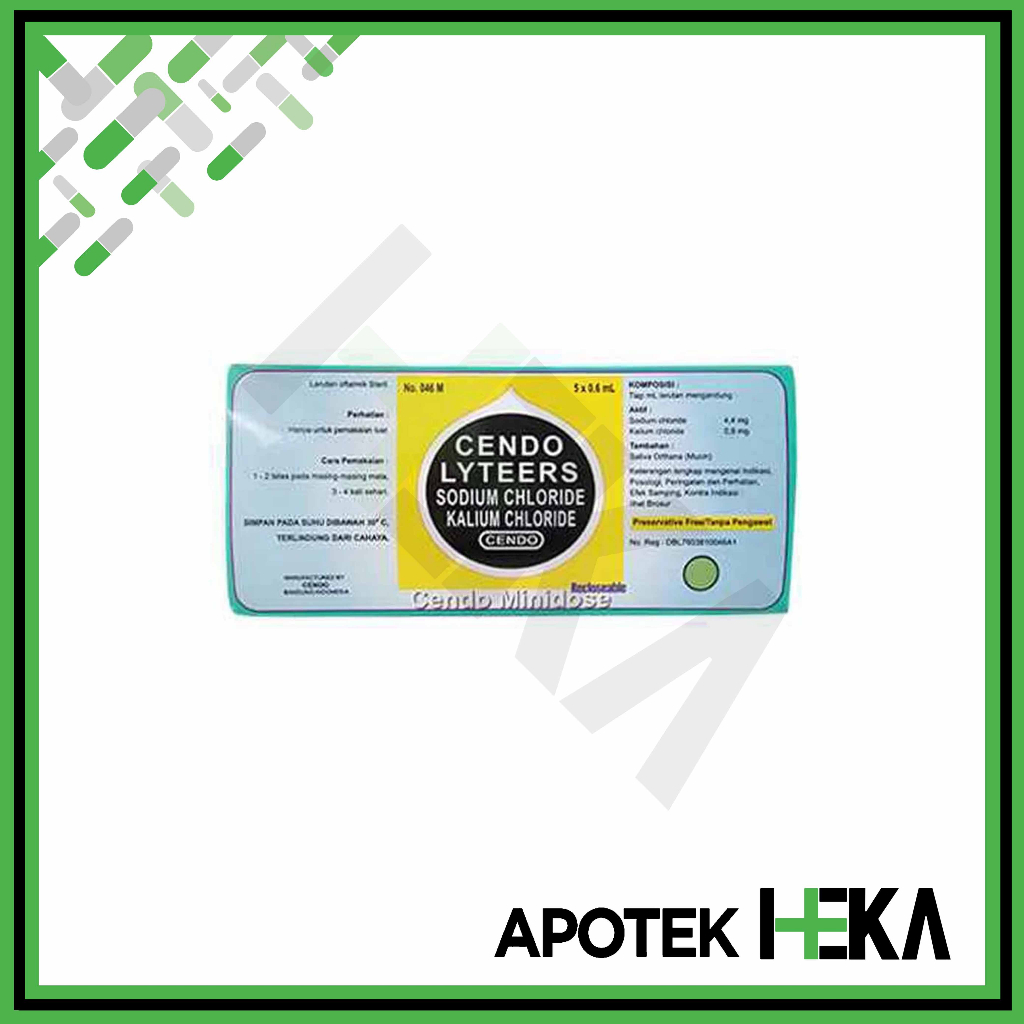 Jual Cendo Lyteers Minidose 0,6 ml - Obat Tetes Mata Kering (BANDUNG ...