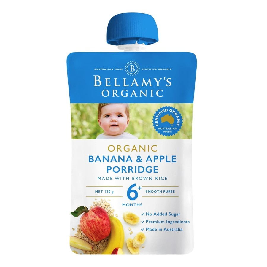 Jual Bellamy's Organic Baby Food - Banana Apple Porridge | Shopee Indonesia