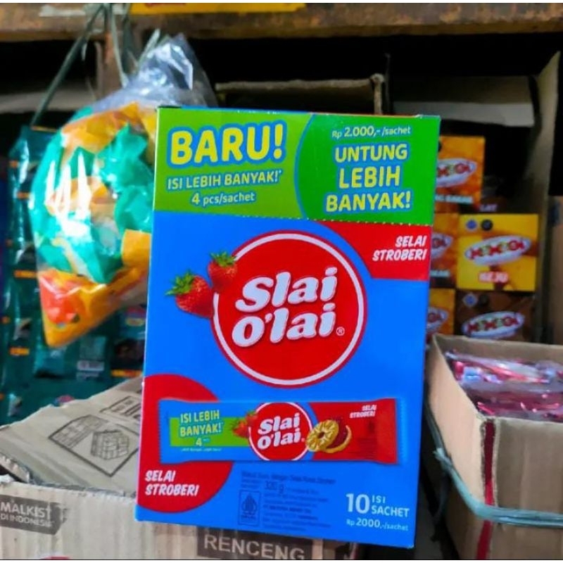 Jual SS - 1 Box Slai O lai / Slai O lai Murah ( Blueberry & Nanas ...