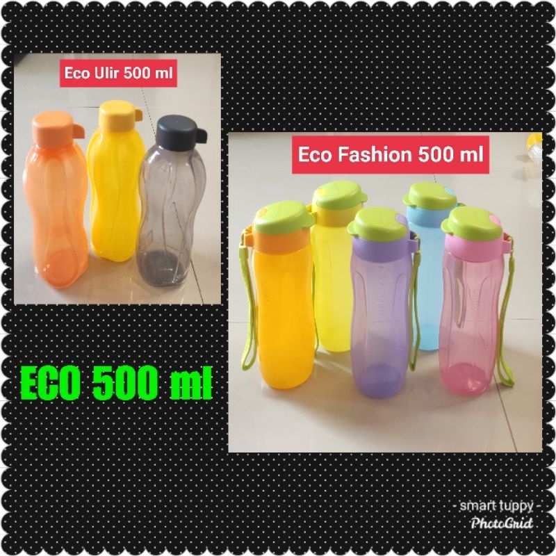 Jual ECO BOTOL 500 ml, Eco ulir 500 ml, eco fashion 500 ml, bekal minum ...