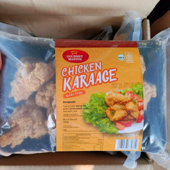 Jual Chicken Karage Gourmet Master (GM) 400gr | Shopee Indonesia