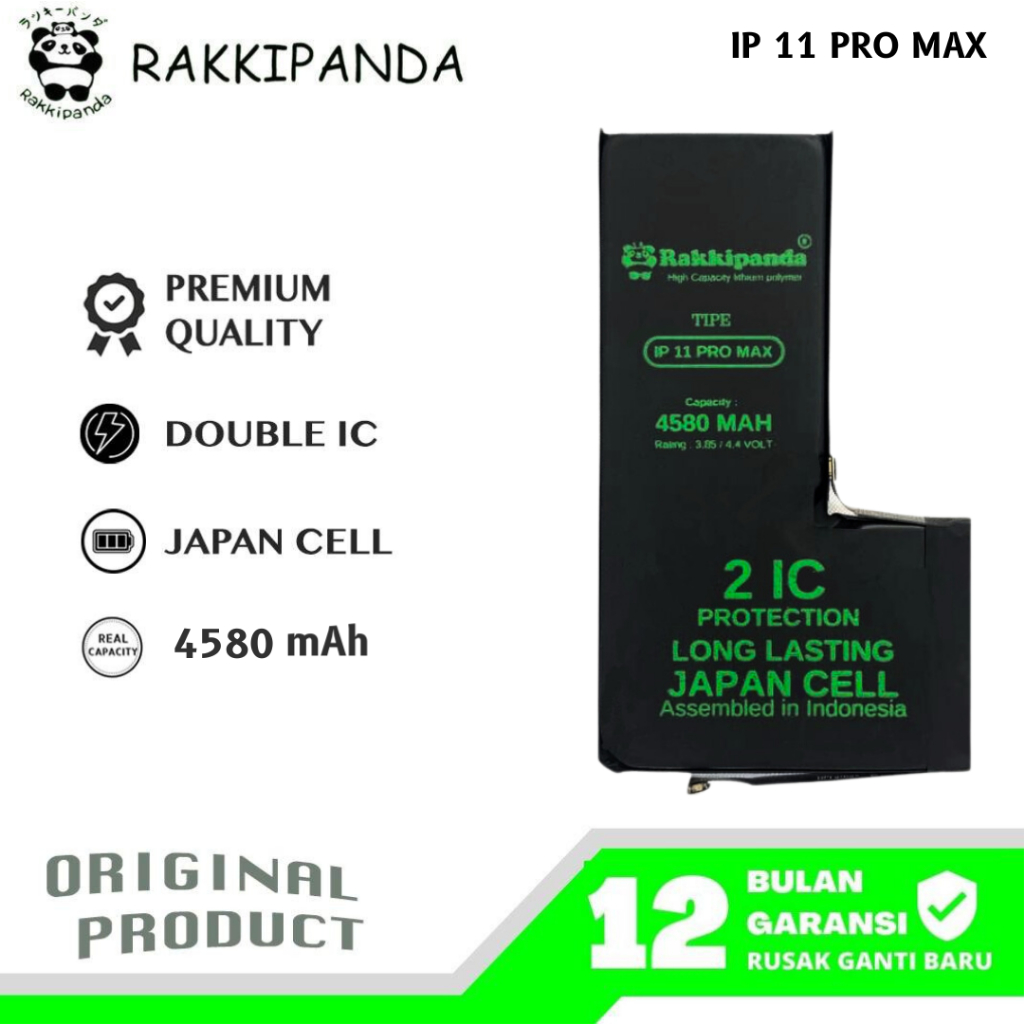 Jual RakkiPanda - Ip 11 Pro Max Batre Batrai Baterai | Shopee Indonesia