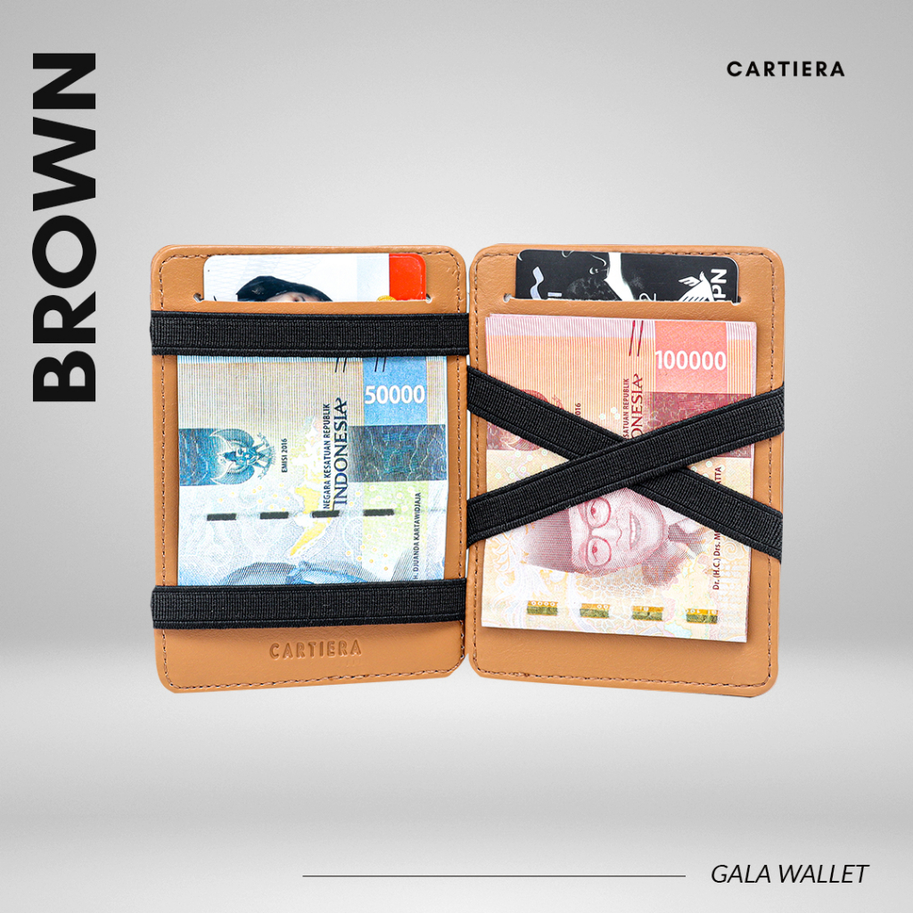 Jual Cartiera Gala Wallet Dompet Kartu Dan Uang Lipat Pria Wanita Card ...