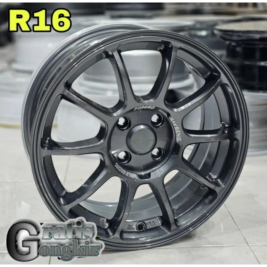 Jual velg racing r16 murah velg mobil ring 16 Ze40 Pcd 4x100 Lebar 7 Et 42 | Shopee Indonesia