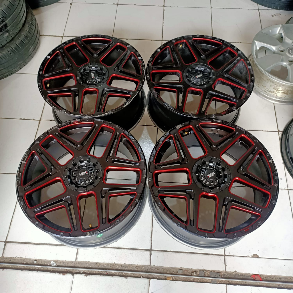 Jual velg mobil bekas HSR KONGA ring 18 pcd 5x100/114,3 lebar 8 et 45 | Shopee Indonesia