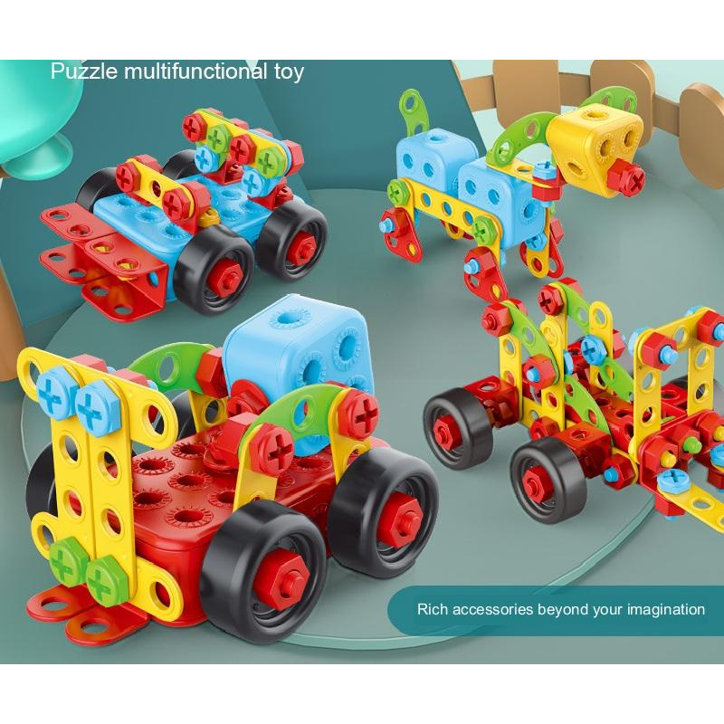 Jual [ESP] Mainana Anak Puzzle Creative Stem Mainan Edukasi Bongkar ...