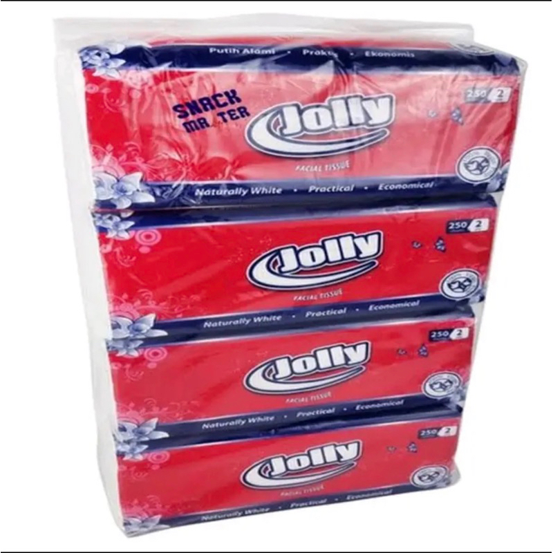 Jual TISSU JOLLY Pop Up Kecil / TISU JOLLY BESAR 200sheet | Shopee ...