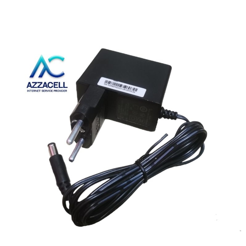 Jual power supply adaptor bulat ont stb cctv 12v 1a 5,5 x 2,1mm hitam ...