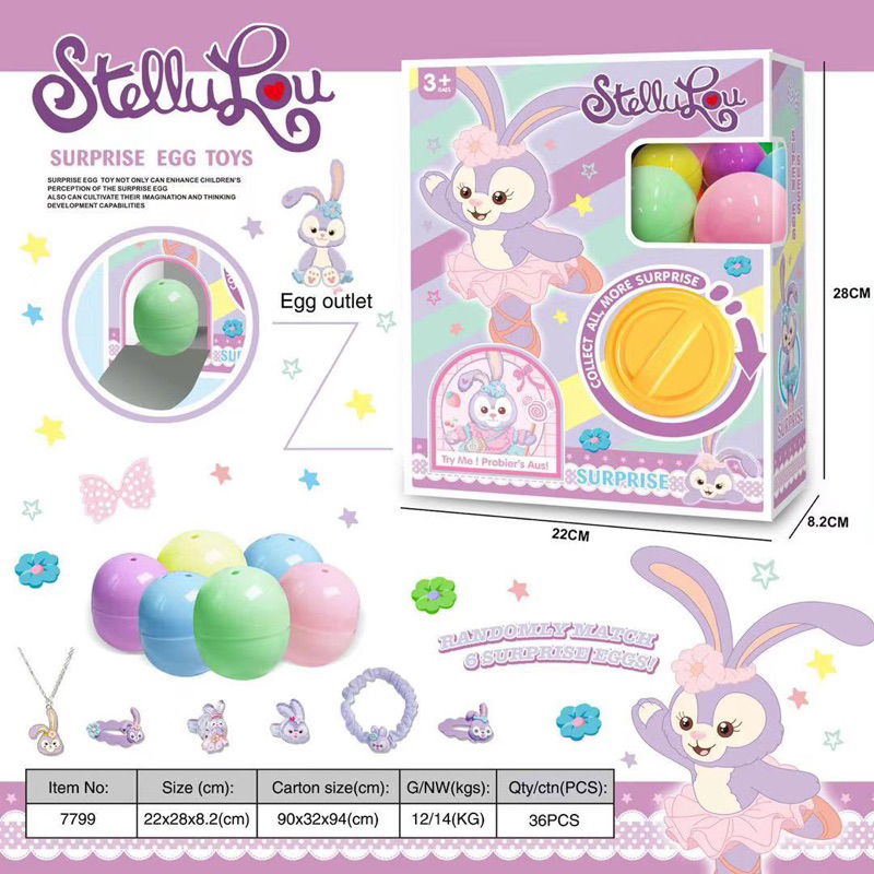 Jual random surprise eggs blind box mainan telur kapsul kejutan one ...