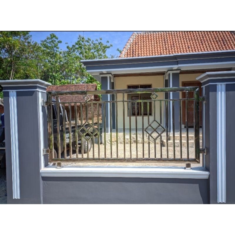 Jual Pagar Stenlis Minimalis murah berkualitas | Shopee Indonesia