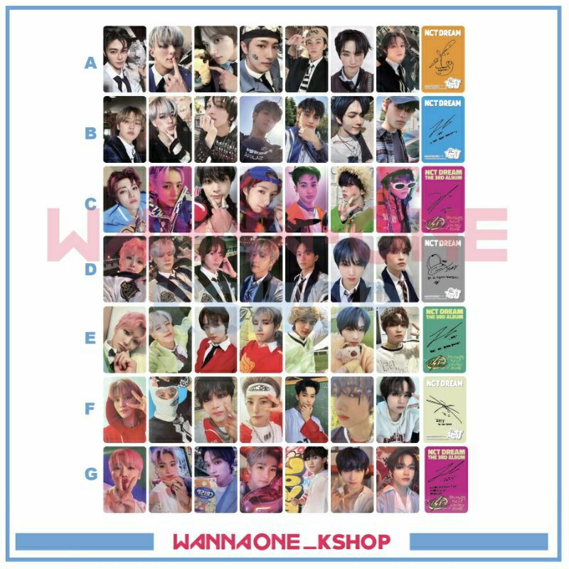 Jual photocard nct dream istj album | Shopee Indonesia