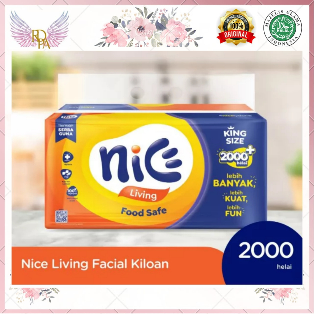 Jual Tissu Nice 2000 Gr 2 Ply. Tissue Nice 1 Kg. Tisu Nice Kemasan Ekonomis Besar | Shopee Indonesia