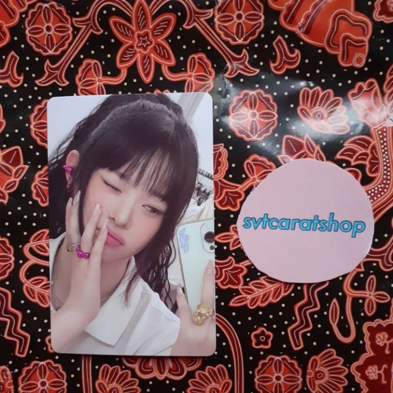 Jual (OFFICIAL) NEWJEANS GET UP WEVERSE PHOTOCARD OFFICIAL minji hanni danielle haerin hyein ...