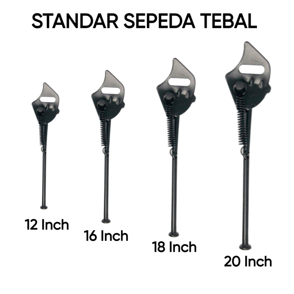 Jual Standar Sepeda Steel Tebal Ukuran Roda 12 16 18 20 Inch Sepeda ...