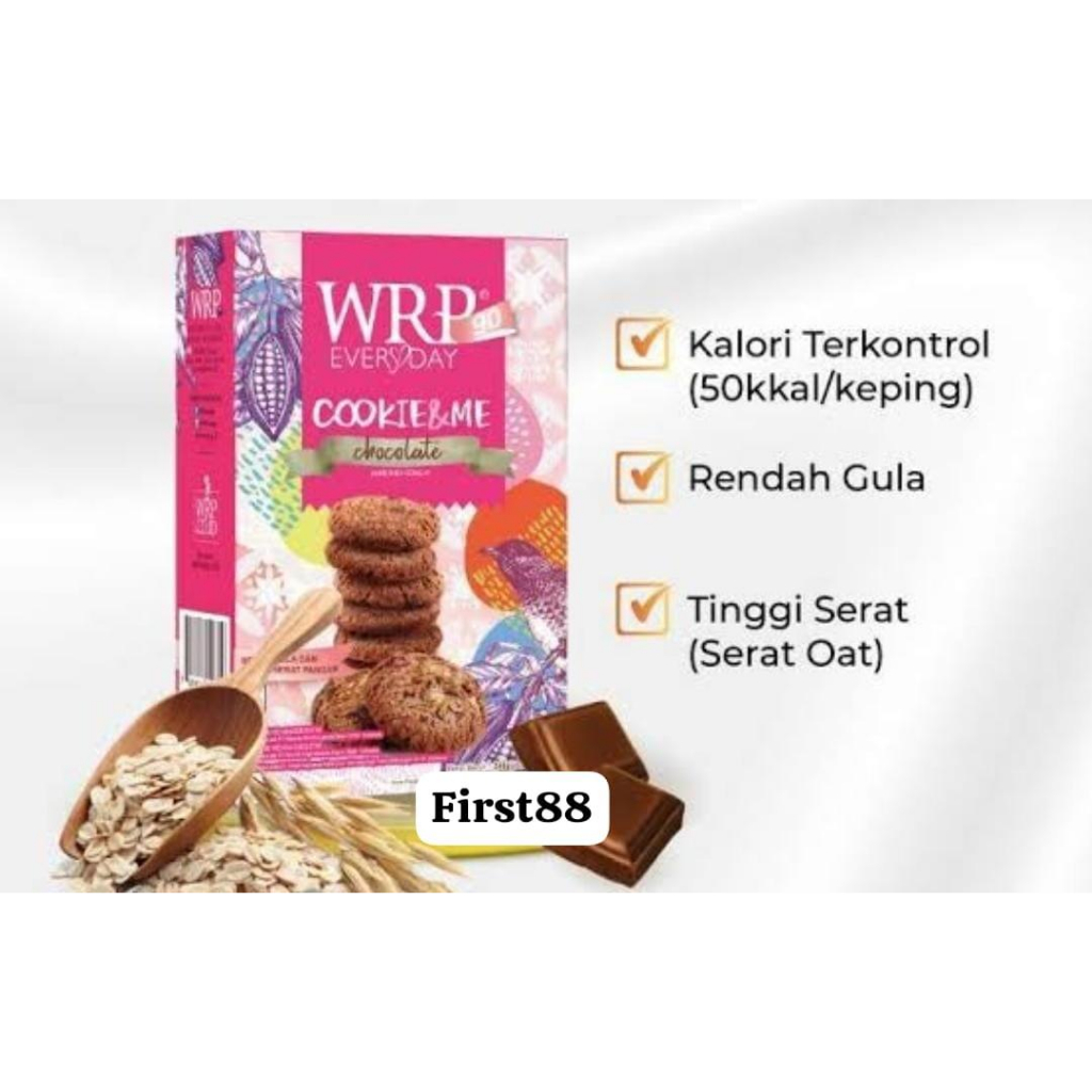 Jual WRP Cookies Chocolate 240gr (12x20gr) | Shopee Indonesia