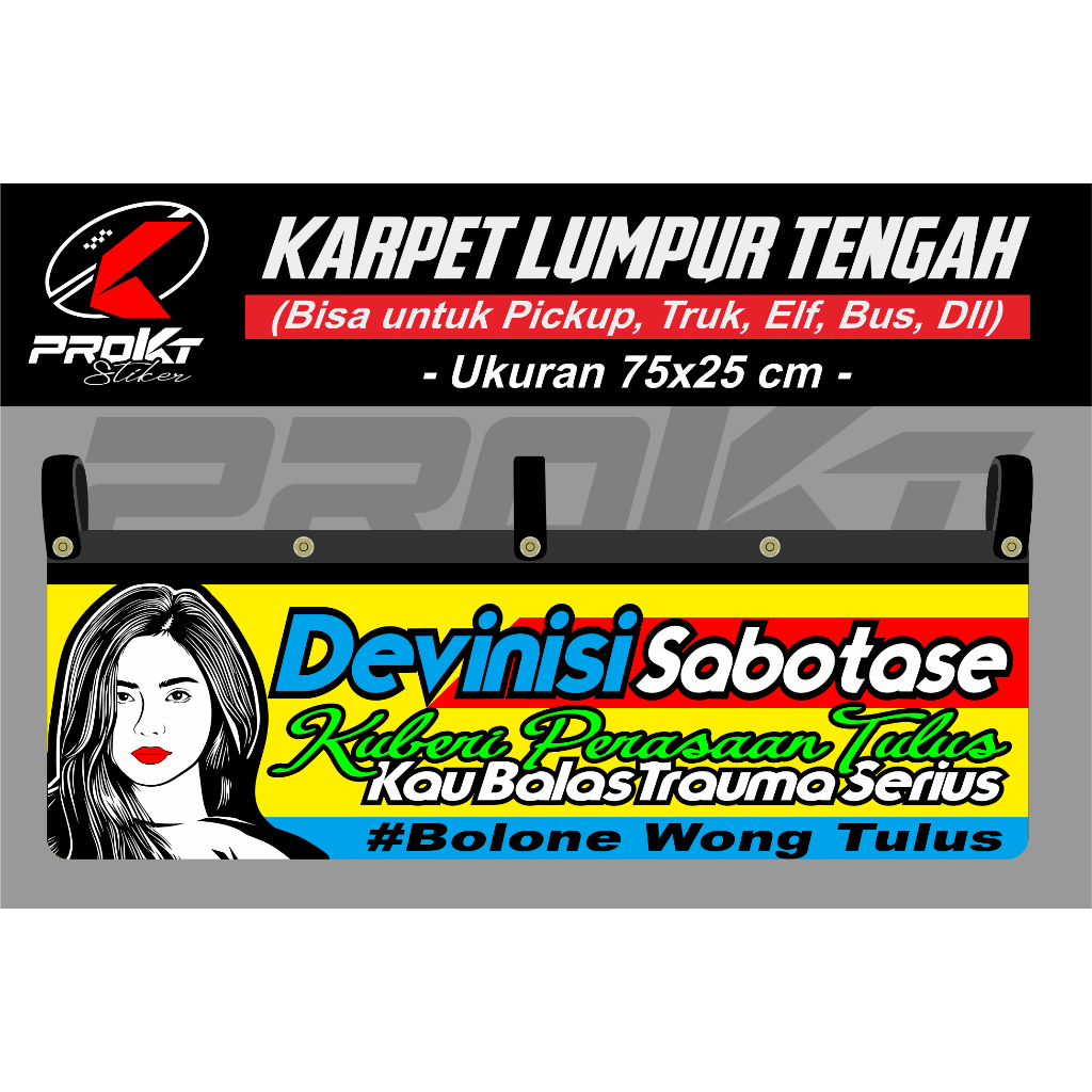 Jual Karpet Kepet Karet Lumpur (Truck, Bus, Travel, L300, Grandmax, New ...