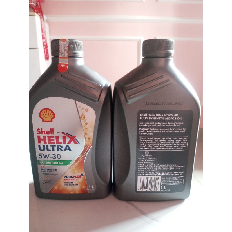 Jual SHELL helix SP ULTRA 5w-30 kemasan liter | Shopee Indonesia