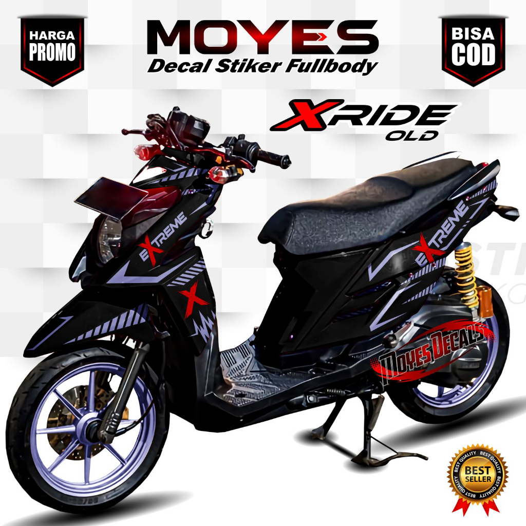 Jual Decal X Ride OLD 115 Full Body Stiker X Ride 115 Full Body ...