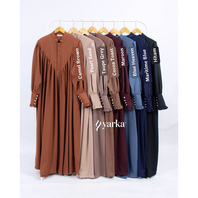 Jual HAFEEZA ABAYA ROYAL TWIST YARKA | Shopee Indonesia
