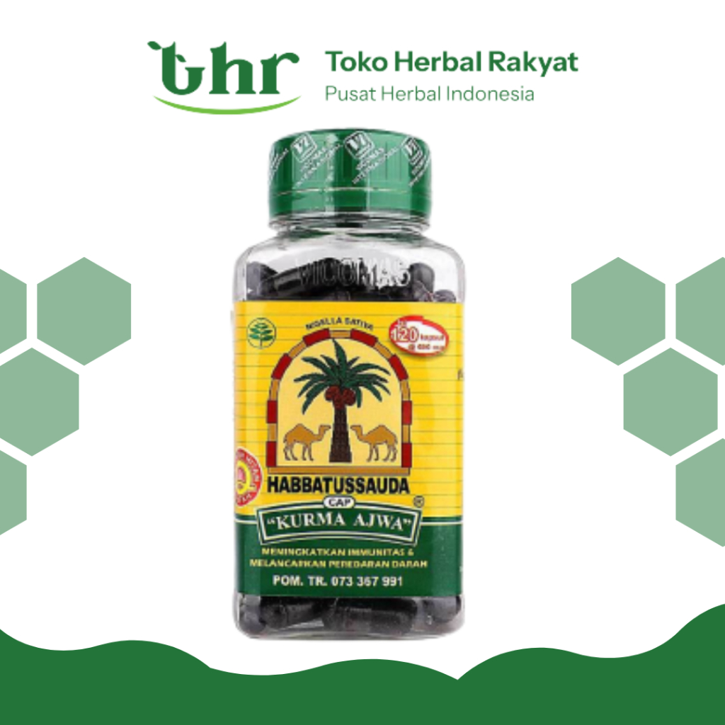 Jual Habbatusauda isi 120 kapsul | jinten hitam | kapsul habbatussauda ...