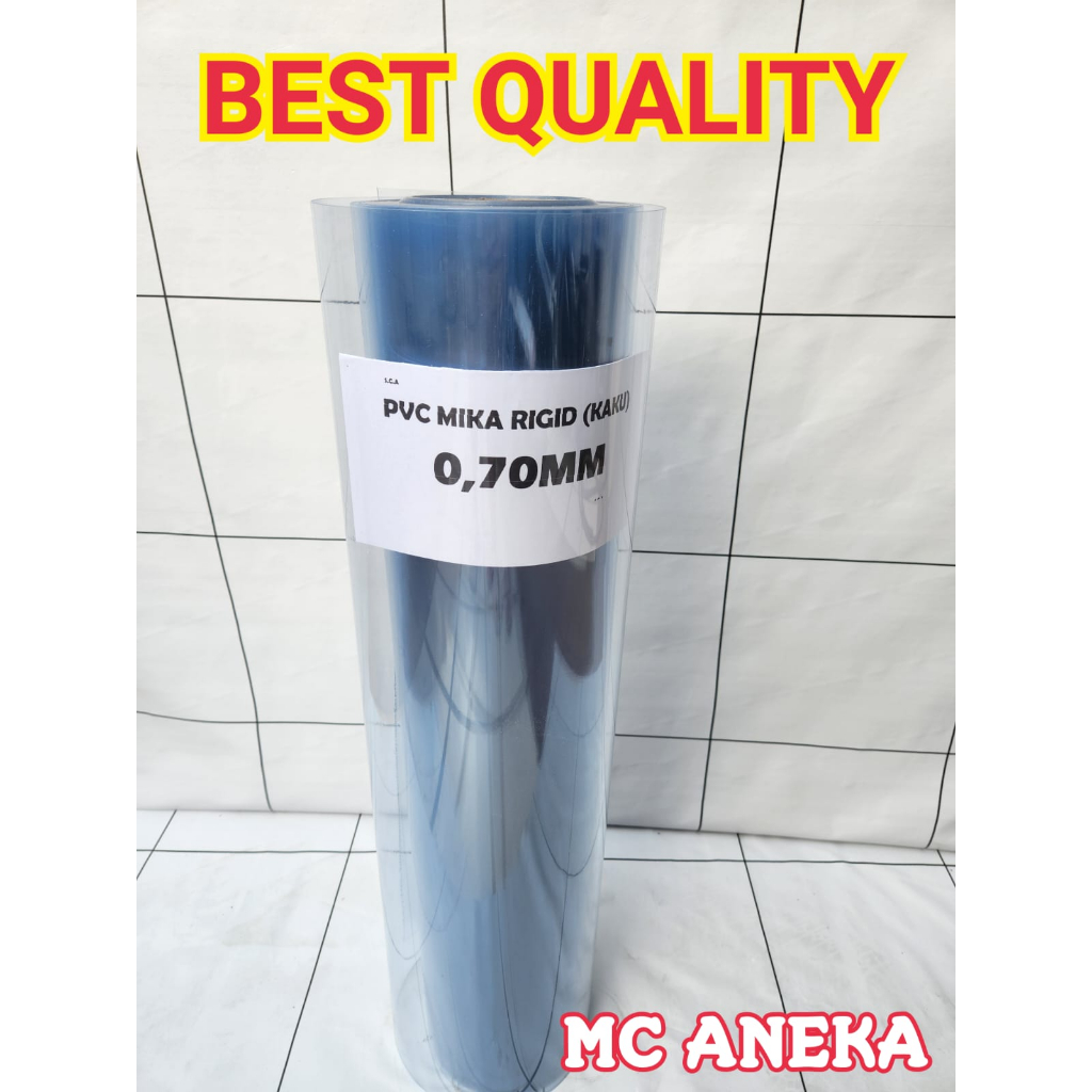 Jual Plastik Mika Kaku 0,70mm x 70cm PVC Mika Meteran Mika Souvenir Mika Seserahan Plastik Mika ...