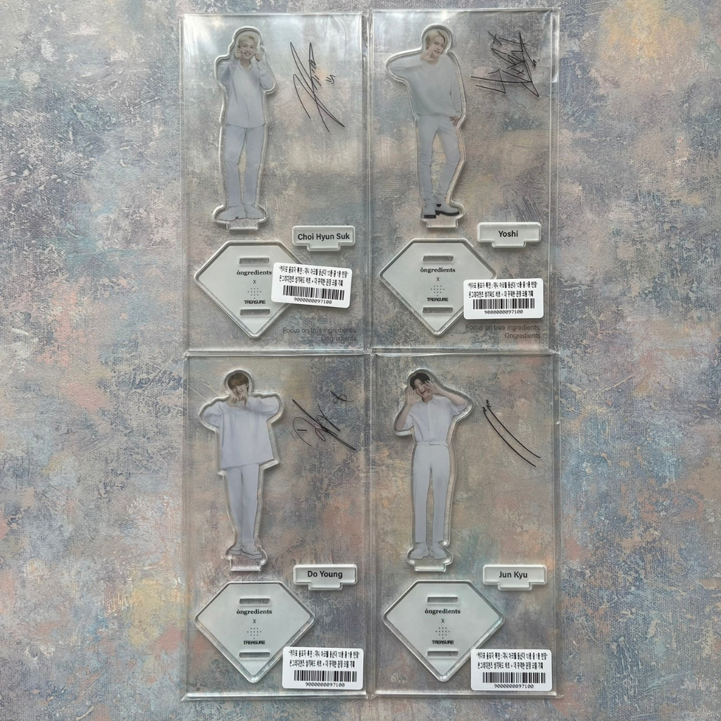 Jual [READY] TREASURE OFFICIAL ONGREDIENTS STANDEE - HYUNSUK DOYOUNG ...
