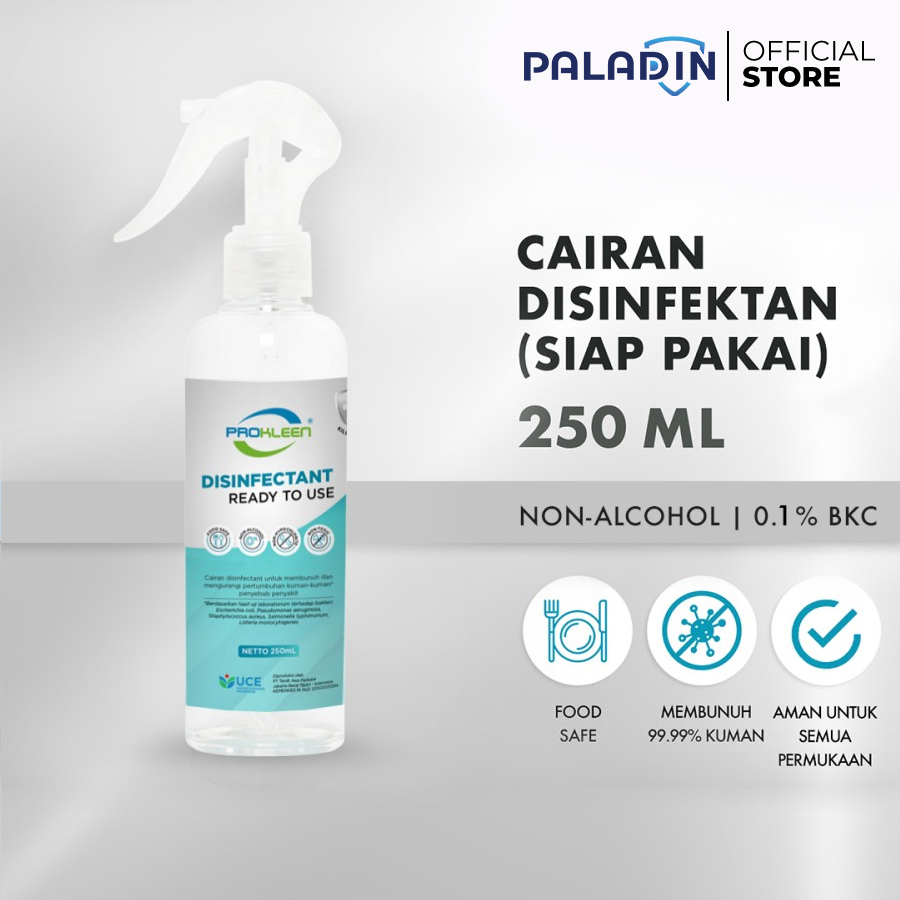 Jual Disinfektan Ready To Use Siap Pakai Antiseptik Prokleen 250mL ...