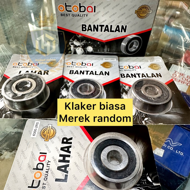 Jual bearing motor / klaker motor ukuran 6201 6301 6302 6300 / klaker ...