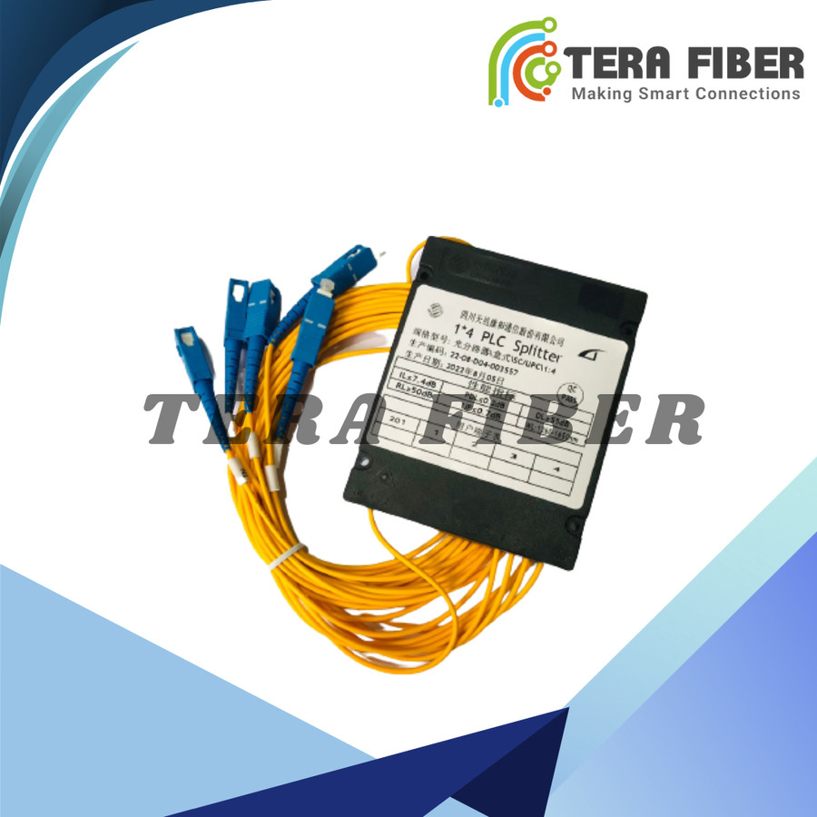 Jual Passive splitter / pasif spliter 1:4 fiber optic SC UPC | Shopee ...