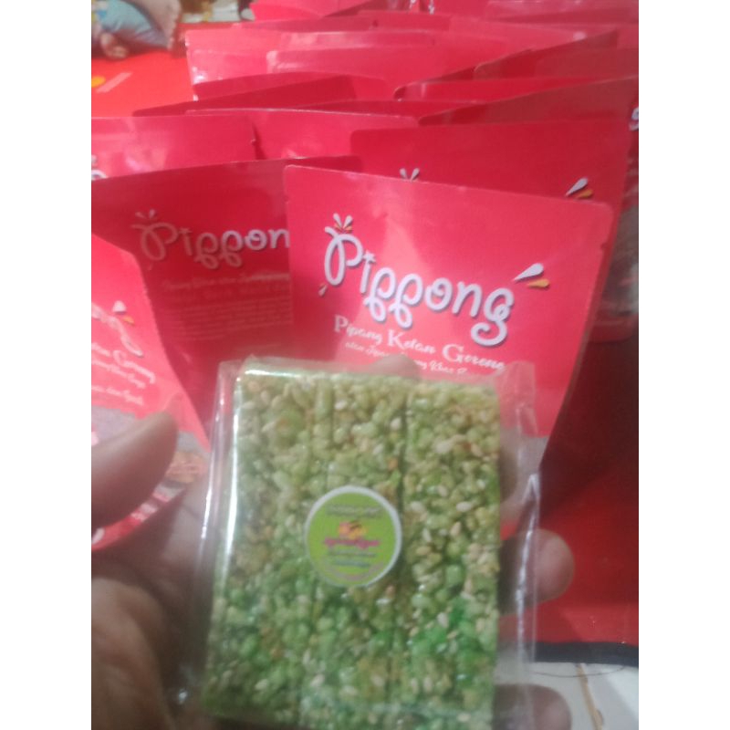 Jual Jipang/pipang beras ketan jeruk nipis wijen bugis(pippong ...