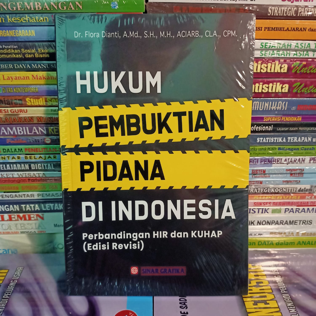 Jual Hukum Pembuktian Pidana Di Indonesia Perbandingan HIR & KUHAP Ed ...