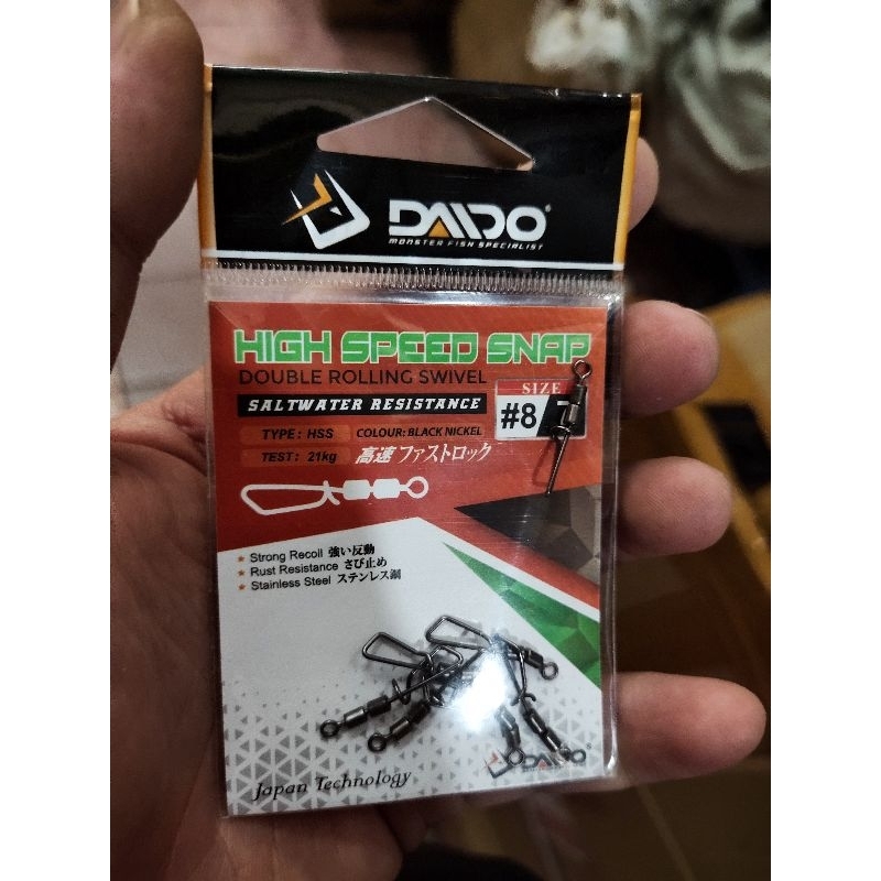 Jual kili kili peniti high speed snap daido peniti swivel pancing ...