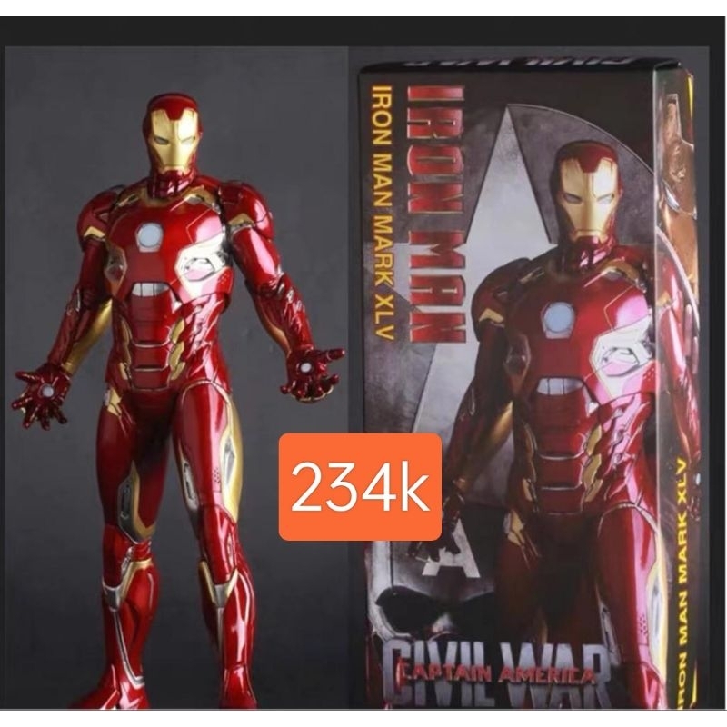 Jual IRON MAN MARK 45 STANDING 1 PCS MARVEL AVENGERS FIGURE | Shopee ...