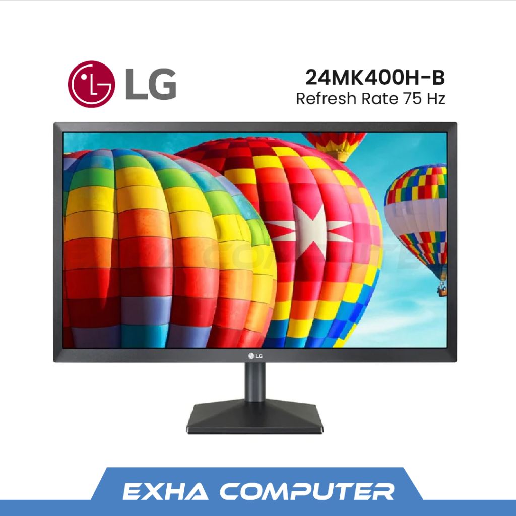 Jual Monitor LG 24 Inch Monitor 24MK400H-B - TN Panel FHD HDMI 75Hz 1ms ...