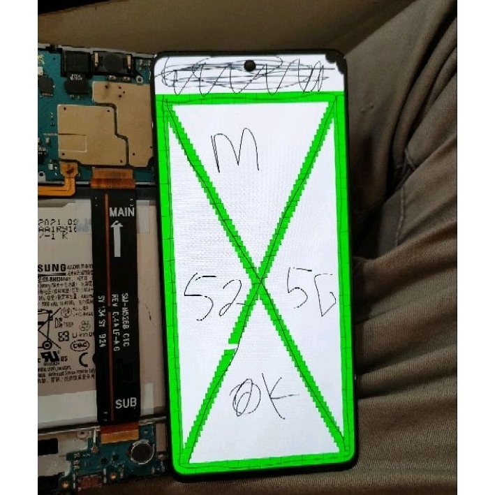 Jual lcd samsung m52 5g original copotan amoled | Shopee Indonesia